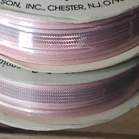 Offray Designer Ribbons | Office | Vintage Offray Designer Ribbon Pink ...